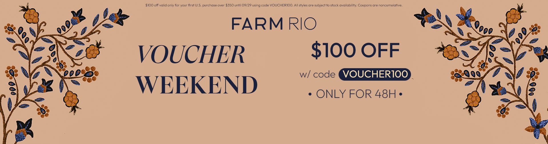 Voucher Weekend – FARM Rio