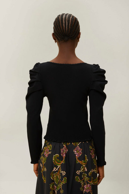 Black Knit Blouse – FARM Rio
