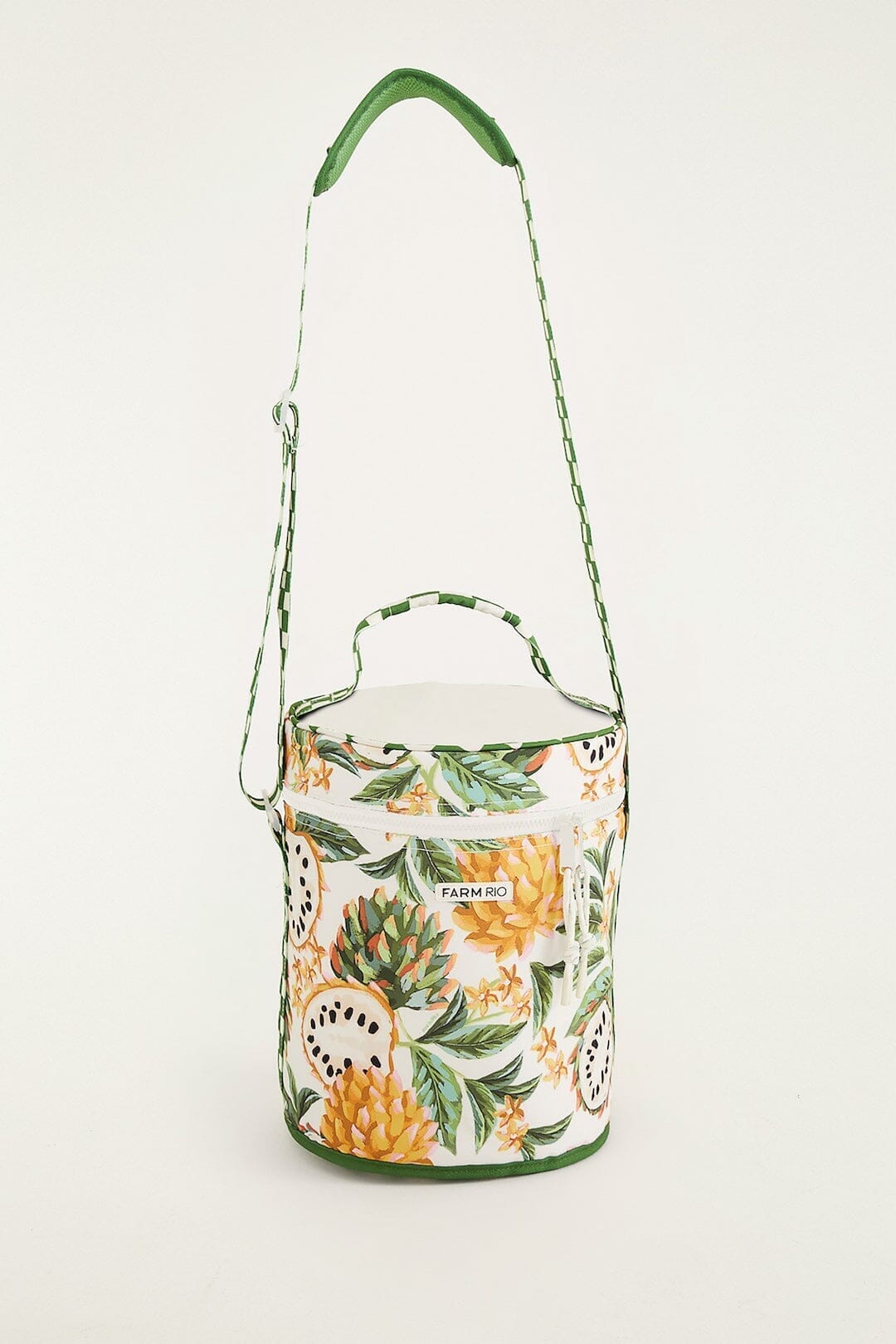 Green Biriba Crossbody Insulated Cooler Bag | FARM Rio