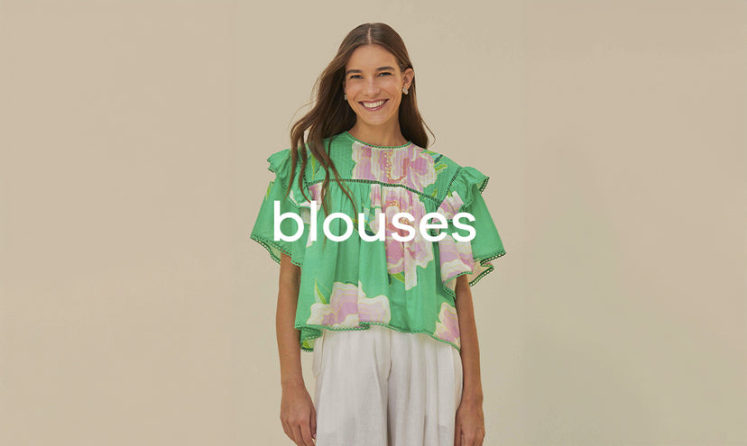 Colorful Blouses | Bright Solid Styles, Floral Prints & More – FARM Rio
