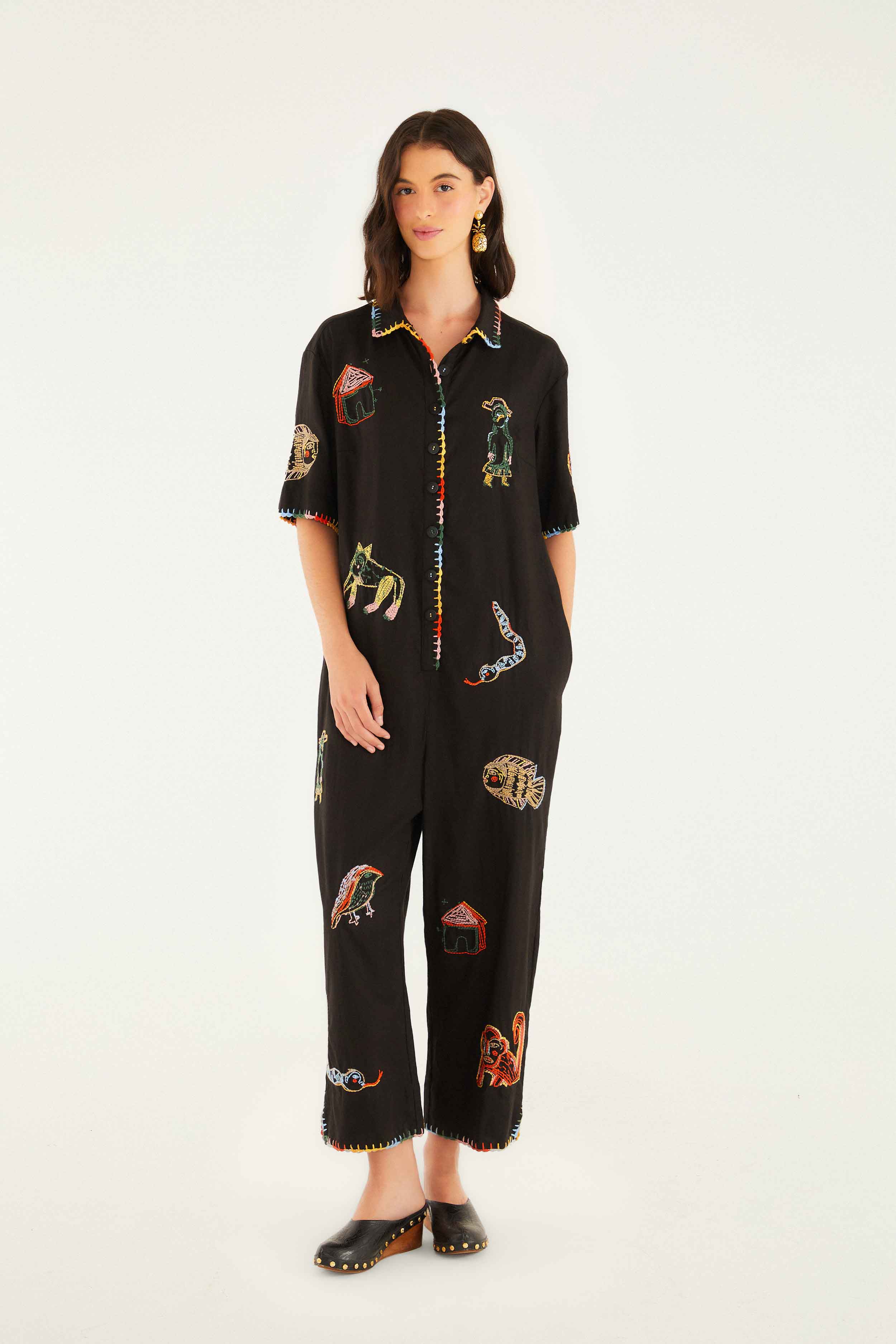Ana Leovy Farm Rio Figures Short Sleeve Lenzing™ Ecovero™ Euroflax ...