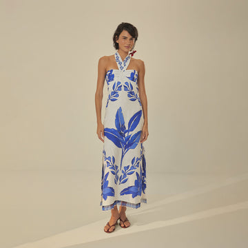 Red Fish Top Maxi Dress – FARM Rio
